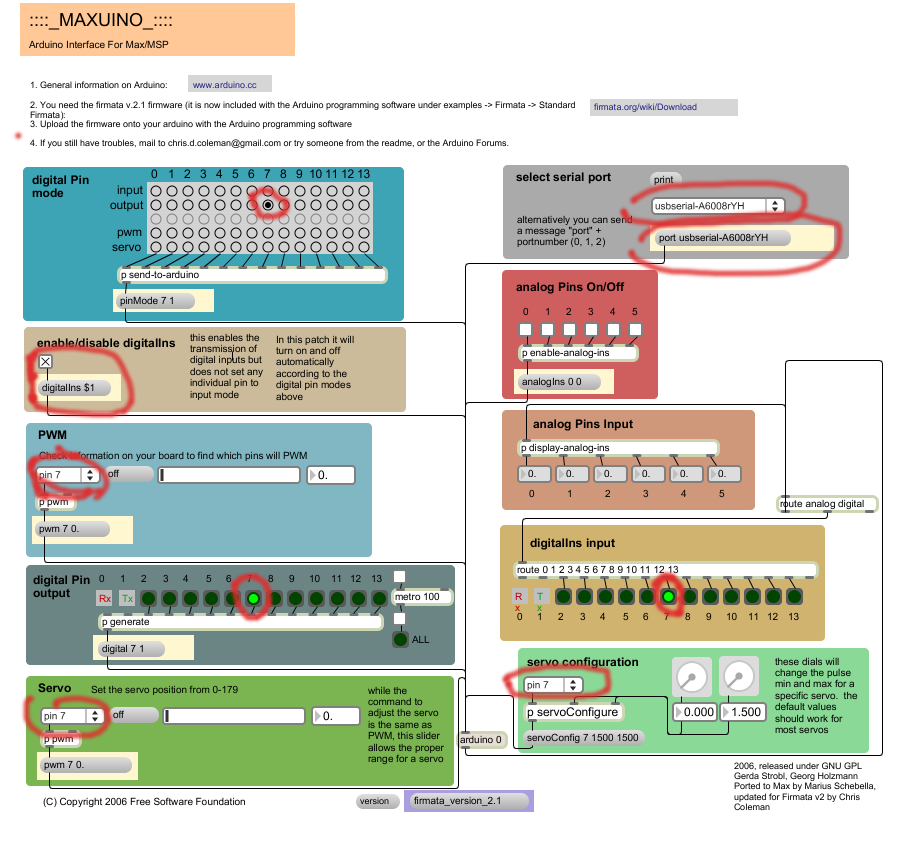 where can I find the latest patch that makes Arudino communicate MAX ...